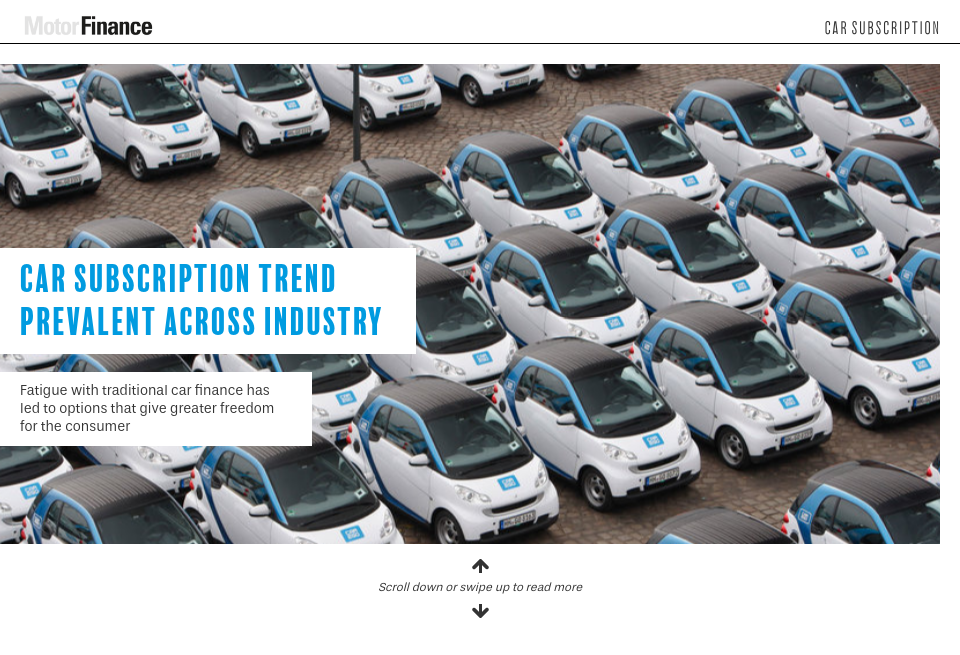 ALPHERA Thought Leadership - Motor Finance | Issue 7 | August 2018