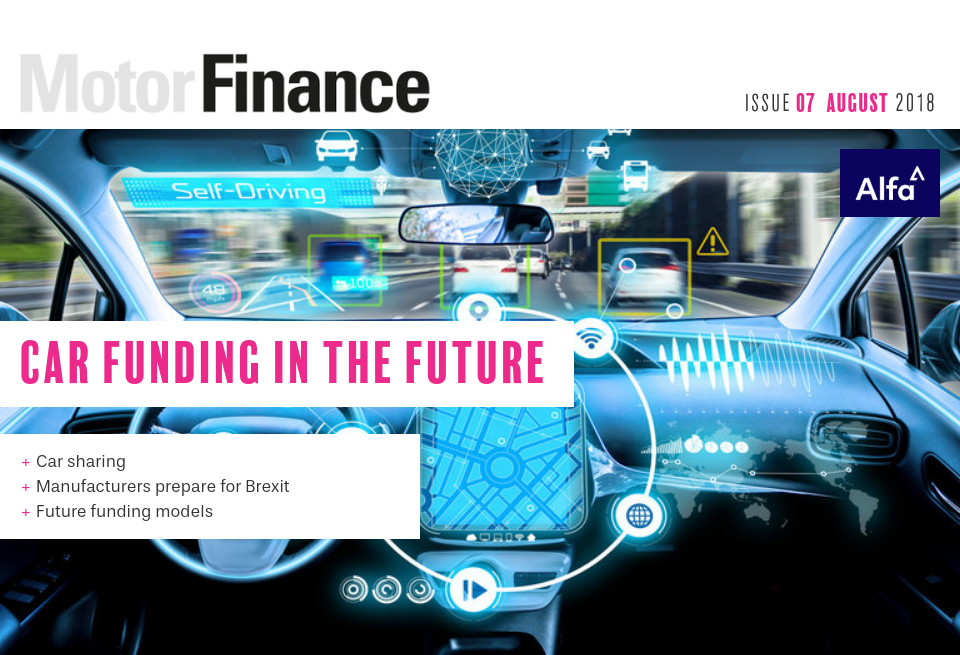 Startline Thought Leadership - Motor Finance | Issue 7 | August 2018