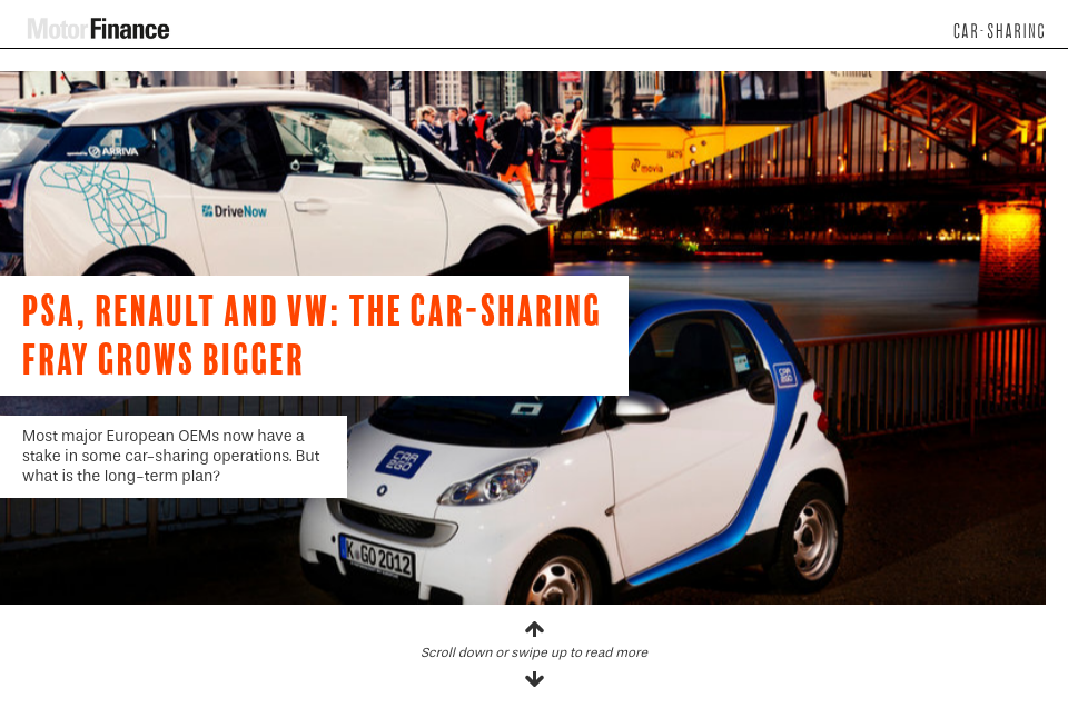 ALPHERA Thought Leadership - Motor Finance | Issue 7 | August 2018