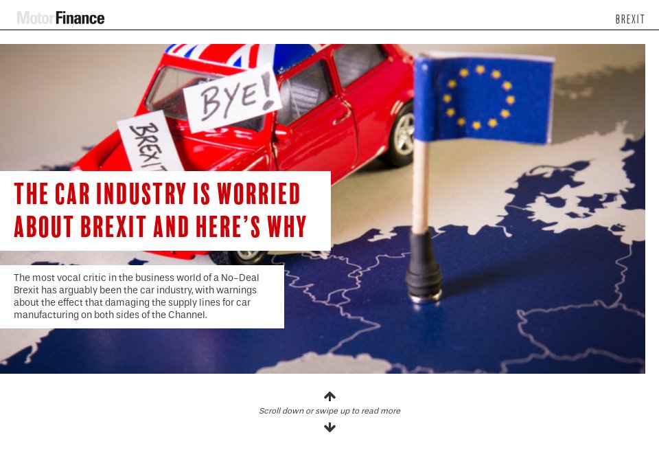 The car industry is worried about Brexit and here’s why - Motor Finance ...